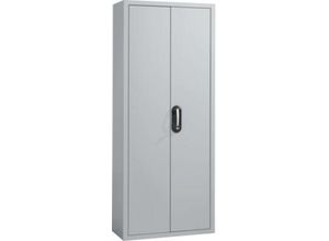 4064615127787 - Magazinschrank inkl 28 Sichtlagerkästen SSI Schäfer Serie PROFI LF 211 221 hellsilber