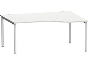 4250510840719 - Genius Freiformschreibtisch MODENA FLEX Ansatz rechts B 1800 mm lichtgrau