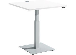 4251898808766 - Select Beistelltisch FLEXXAS elektrisch höhenverstellbar ergonomisch B 800 mm weiß
