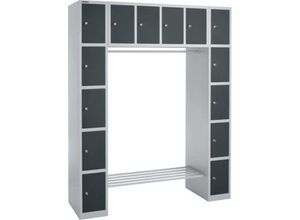 4251898822373 - Select Schließfachgarderobe 2 Säulen
