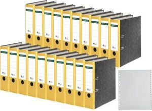 4250510869901 - Select Ordner DIN A4 Rückenbreite 80 mm 20 Stück + GRATIS 1 PP-Ordner-Register A-Z gelb