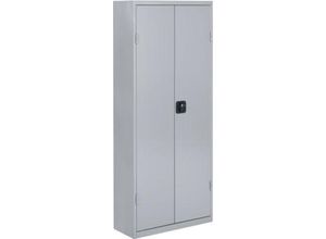 4064615127817 - Magazinschrank 1690 mm hoch 11 Böden 60 SSI Schäfer Serie PROFI LF 211 221 mit Türen hellsilber