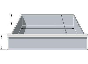 4052941030628 - Schubladen für Feldbreite 995 mm H 206 mm T 400 mm hellsilber