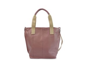 4064814006319 - Henkeltasche HARPA NEVE Damen Gr B H T 15cm x 36cm x 44cm rosa Leder unifarben Taschen