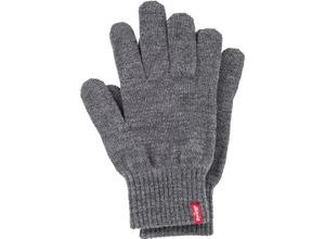 7613417090651 - Strickhandschuhe LEVIS TOUCHSCREEN Damen Gr M (9) grau Materialmix Handschuhe mit Touchfunktion einfache Bedienung von Smartphones an kalten Tagen