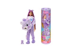 0194735273928 - JCN94 - Barbie - Cutie Reveal - Care Bears - Glücksbärchis - Puppe mit Teile-gern-Bärchi-Kostüm und 10 Überraschungen