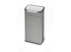 0838810015590 - simplehuman Touch-Abfallsammler Edelstahl matt Volumen 30 l HxBxT 710 x 390 x 290 mm
