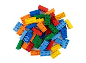 4262363579876 - LEGO® DUPLO® 2x4 Steine Bausteine Bunt Gemischt - 3011 - Teile 100x