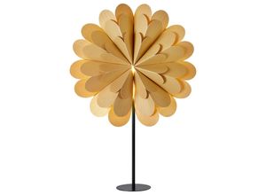 7330024604124 - Dekostern Maravilla  Gold  Papier  Weihnachten  Blume  45x45x19 cm  zum Stellen  Dekoration Weihnachtsdekoration Winterdeko