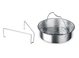 4009209307299 - Dampfgareinsatz FISSLER Topfeinsätze Gr 18 cm silberfarben Zubehör für Töpfe Topfeinsätze Für den Schnellkochtopf