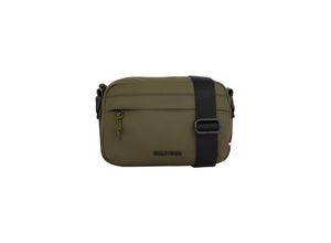 8720638835448 - Umhängetasche TOMMY HILFIGER TH COLOUR EW REPORTER Herren Gr B H T 24cm x 15cm x 8cm grün (khaki) Nylon Taschen Men Messengerbag Schultertasche mit Vordertaschenfach