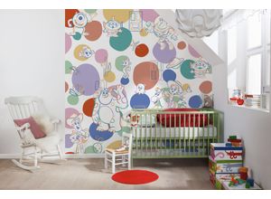 4055065411038 - Fototapete KOMAR Digitaldruck Vlies - Pixar Memories - Größe 250 x 250 cm bunt Rollen Vlies Tapeten Kinderzimmer