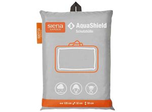 4055938018272 - Gartenmöbel-Schutzhülle AquaShield grau B32cm H50cm L125cm Polyester Planen Tragetasche 125x32x50 cm