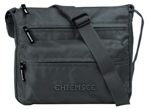 4260664846147 - Umhängetasche CHIEMSEE Damen Gr B H T 30cm x 27cm x 6cm onesize grau Kunstfaser unifarben Taschen