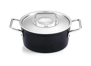 4009209399522 - Kochtopf FISSLER Adamant schwarz B195cm H13cm L28cm Ø18cm Töpfe Made in Germany