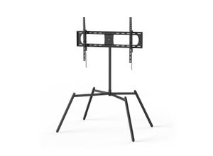 4047443537560 - HAMA Standhalterung TV-Ständer bis 50 kg 152-2286 cm (60-90) VESA 900 x 600 schwarz B1169cm H140cm T855cm Gerätehalterungen schwenkbar neigbar höhenverstellbar freistehend
