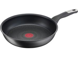 3168430304871 - Bratpfanne TEFAL Unlimited Pfannen Gr Ø 28 cm + Höhe 6 cm schwarz Bratpfannen kratzfest Induktionspfanne Temperaturanzeiger Made In France