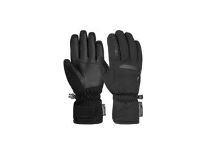 4060485450079 - Skihandschuhe REUSCH Coral R-TEX XT Damen Gr 65 schwarz 89% Polyester 9% Polyurethan 2% Elasthan mehrfarbig Handschuhe in atmungsaktiver Qualität
