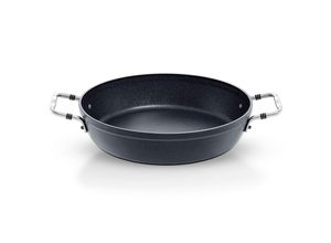 4009209397849 - Servierpfanne FISSLER Adamant Servierpfanne 24cm schwarz B25cm H6cm L35cm Ø24cm Pfannen cookstar Allherdboden adamant Antihaftversiegelung  Made in Germany