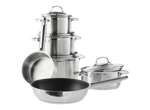 4068047000625 - Kochtopfset Elegance  Edelstahl  Metall  6-teilig  16 cm20 cm16 cm  28 L1 L  37x256x612 cm  Kochen Töpfe Topfsets