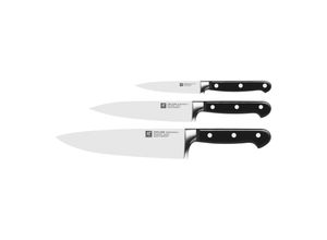 4009839073182 - Messerset Professional S  Schwarz  Kunststoff  3-teilig  ergonomischer Griff  Kochen Küchenmesser Messersets
