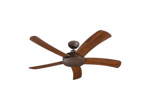 4024397340965 - Deckenventilator FALCETTO ohne Fernbedienung Nussbaum   braun antik   Bronze kaiserkraft