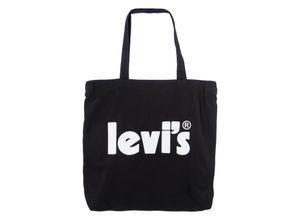 3665115957136 - Shopper LEVIS KIDS Kinder schwarz Baumwolle bedruckt Taschen mit Logo Print