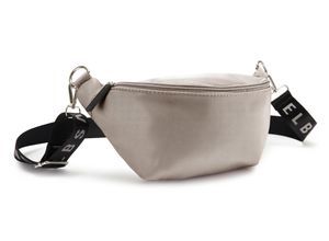 4067602384989 - Bauchtasche Umhängetasche Damen Gr B H T 26cm x 12cm x 7cm beige (sand) Textil clean unifarben Taschen Crossbody Bag Gürteltasche Brusttasche Hüfttasche VEGAN