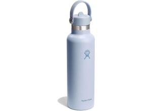 0810096859037 - Isolierflasche HYDRO FLASK 21 Oz Std Flex Straw Cap blau (surf) H239cm Edelstahl Trinkflaschen TempShield️ doppelwandige Vakuumisolierung