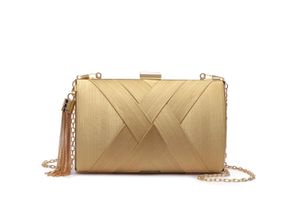 4036673231379 - Clutch Sydney Damen Gr B H T 17cm x 11cm x 7cm onesize gold Kunstfaser COLLEZIONE ALESSANDRO Taschen edles Design