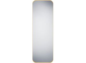 4251820307442 - Dekospiegel MIRRORS AND MORE Britney gold (goldfarben) Spiegel B H T 50cm x 150cm x 28cm glänzend Metall Wandspiegel B50cm H150cm T28cm
