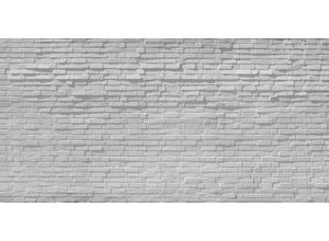 4059432089196 - Architects Paper Fototapete »Brick White« (Set 5 St) Vlies Wand Schräge grau|silberfarben
