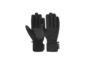 4060485444429 - Skihandschuhe REUSCH Bellavista R-TEX XT Damen Gr 105 grau (dunkelgrau) 94% Polyester 3% Polyamid 3% Polyurethan mehrfarbig Handschuhe mit innovativer Insert-Membran