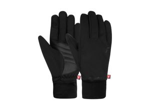4060485507087 - Skihandschuhe REUSCH Walk STORMBLOXX™ TOUCH-TEC Damen Gr 105 schwarz 82% Polyamid 14% Elasthan 4% Polyurethan mehrfarbig Handschuhe mit praktischer TOUCH-TECH™-Funktion