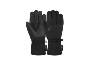 4060485309735 - Skihandschuhe REUSCH Elon R-TEX XT Damen Gr 105 schwarz 87% Polyester 11% Polyurethan 2% Elasthan mehrfarbig Handschuhe in wasserdichter Qualität
