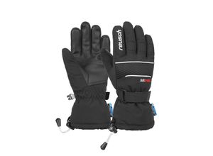 4060485038666 - Skihandschuhe REUSCH Connor R-TEX XT Junior Kinder Gr 35 schwarz-weiß (weiß schwarz) 87% Polyester 11% Polyurethan 2% Elasthan mehrfarbig Handschuhe in wasserdichter und atmungsaktiver Qualität
