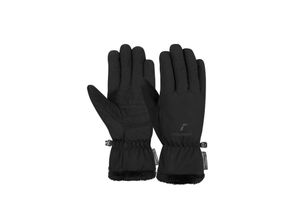 4060485443439 - Skihandschuhe REUSCH Daily Lady STORMBLOXX™ Damen Gr 65 schwarz 94% Polyester 3% Polyamid 3% Polyurethan mehrfarbig Handschuhe mit TOUCH-TEC™-Funktion