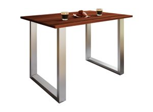 4051814402005 - Premium Holz Esstisch H 76 x B 80 x T 50 cm Küchentisch Speisetisch Tisch Xona U