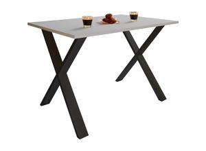 4051814402982 - Premium Holz Esstisch H 76 x B 140 x T 80 cm Küchentisch Speisetisch Tisch Xona X