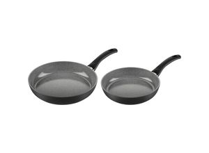 8003150524350 - Pfannenset Bari Ceramic  Schwarz  Metall  2-teilig  30x13x47 cm  backofengeeignet antihaftbeschichtet  Kochen Pfannen Pfannensets