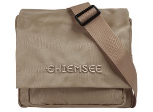4260664846550 - Umhängetasche CHIEMSEE Damen Gr B H T 23cm x 20cm x 5cm onesize beige (sand) Kunstfaser leicht glänzend unifarben Taschen
