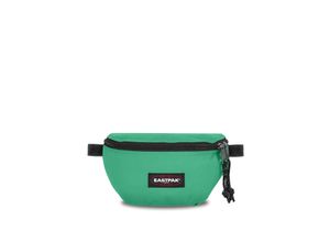 0196011987031 - Bauchtasche EASTPAK SPRINGER Kinder Gr B H T 23cm x 165cm x 85cm grün (gem grün) Textil Taschen Unisex Gürteltasche Minibag im lässigen Look mit Logo-Aufnäher