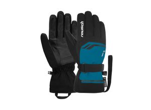 4060485508732 - Skihandschuhe REUSCH Primus R-TEX XT Damen Gr 8 blau (blau schwarz) 85% Polyester 15% Polyurethan mehrfarbig Handschuhe sehr warm wasserdicht und atmungsaktiv