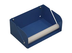 4054666028423 - Papierrollenhalter für Lochwand Papierrollenbreite bis 270 mm blau kaiserkraft
