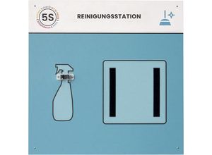 3660141967722 - Paperflow Schattenwand Feuchtreinigungsstation BxH 750 x 750 mm deutsch ab 5 Stk