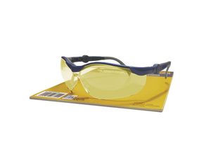 4005781675122 - Schutzbrille CYCLE mit UV-Schutz gelb VE 3 Stk Leipold+Döhle