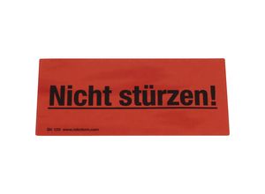 4251924718649 - Warnetiketten Aufdruck Nicht stürzen! VE 1000 Stk LxB 145 x 70 mm ab 10 VE ratioform