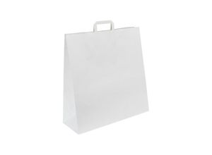 4251924720765 - Papiertragetasche weiß LxBxH 450 x 170 x 480 mm 100 g m² VE 200 Stk ab 10 VE ratioform