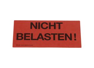 4251924718687 - Warnetiketten Aufdruck Nicht belasten! VE 1000 Stk LxB 145 x 70 mm ab 10 VE ratioform