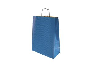 8057717931303 - Papiertragetasche Toptwist farbig blau LxBxH 320 x 140 x 420 mm VE 150 Stk ab 10 VE ratioform